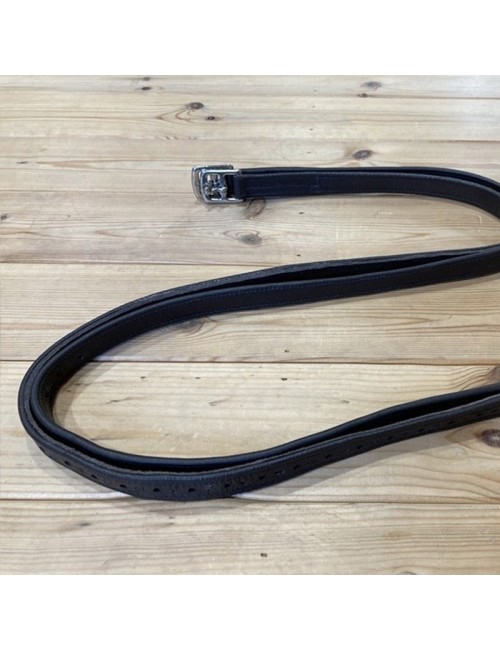Stirrup Straps covered with leather